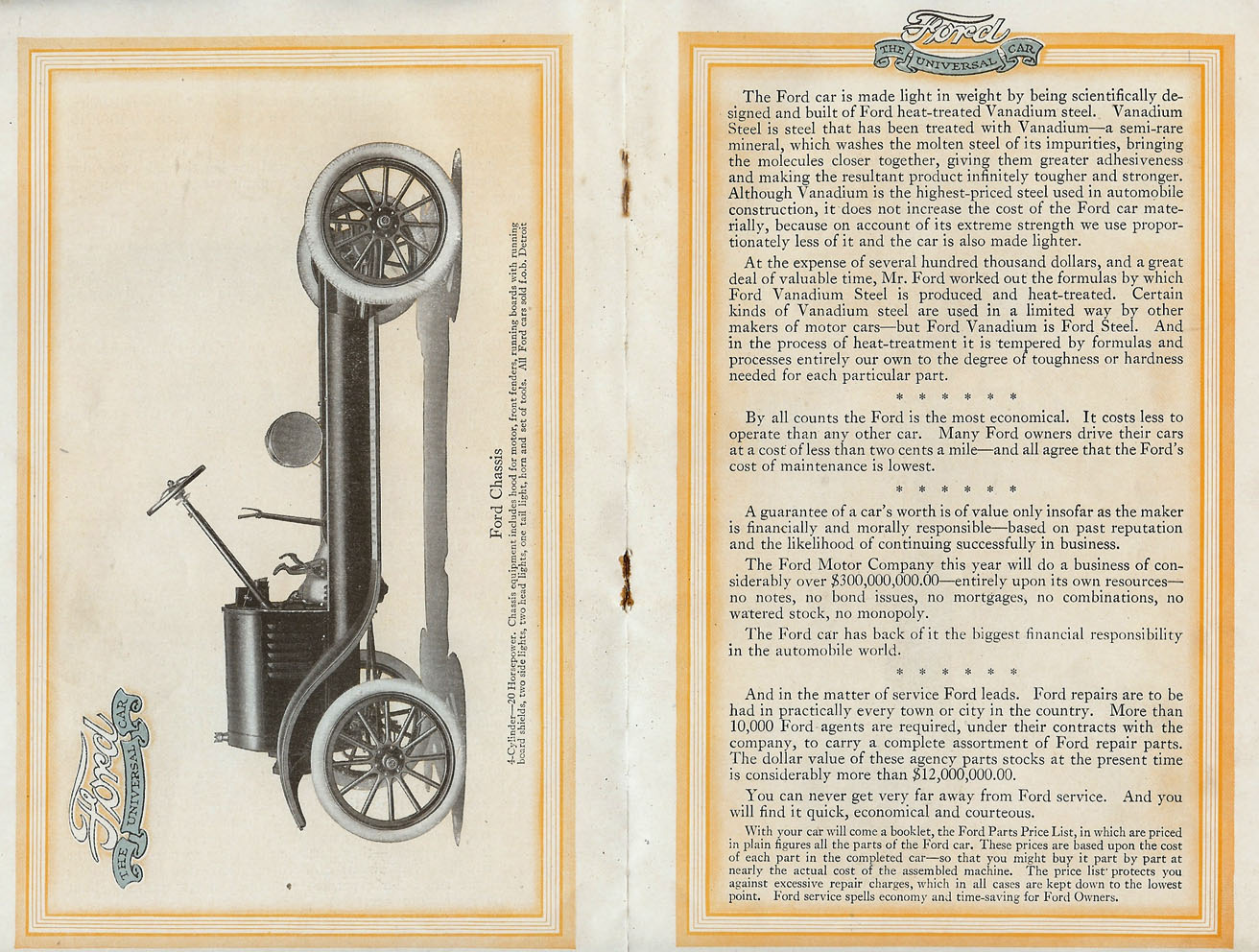 1918 Ford Brochure