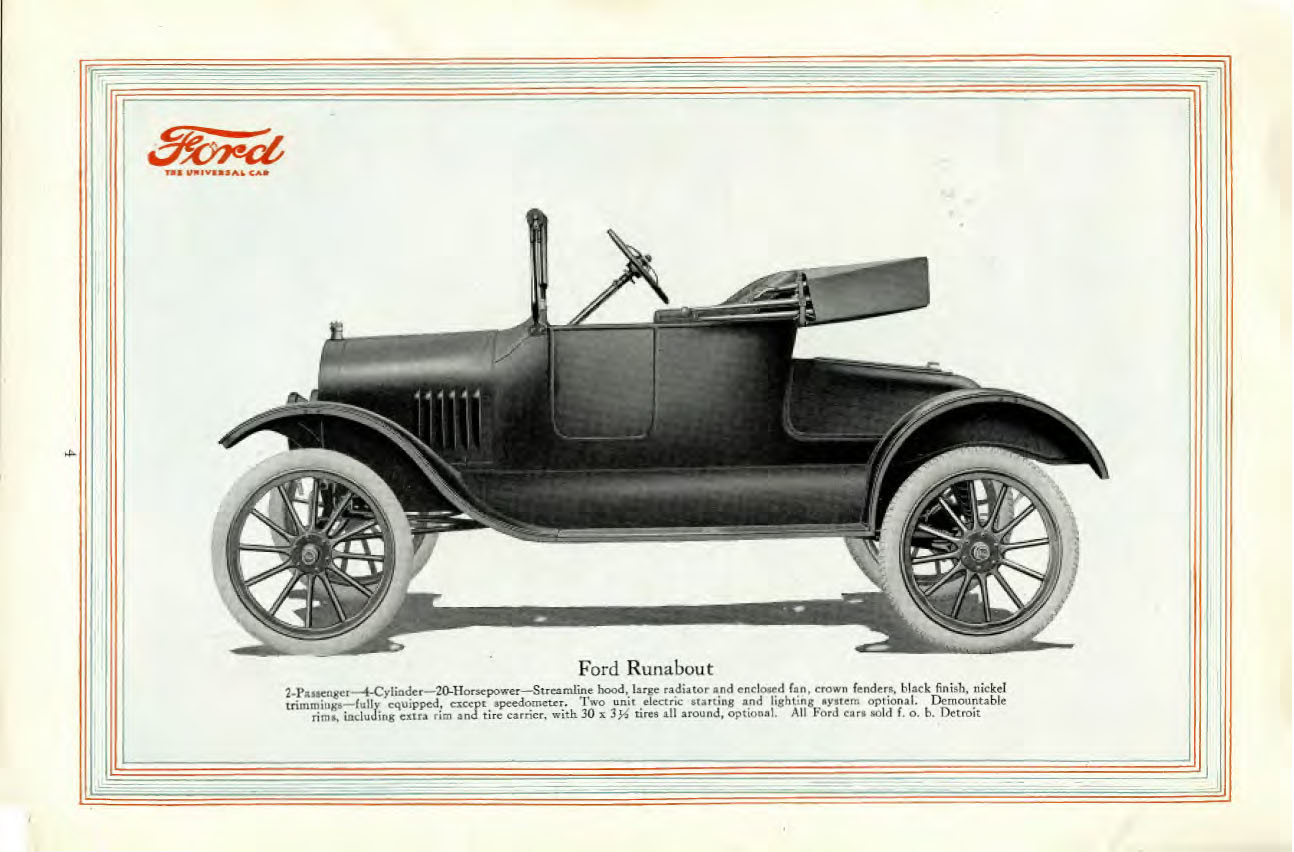 1920 Ford Brochure