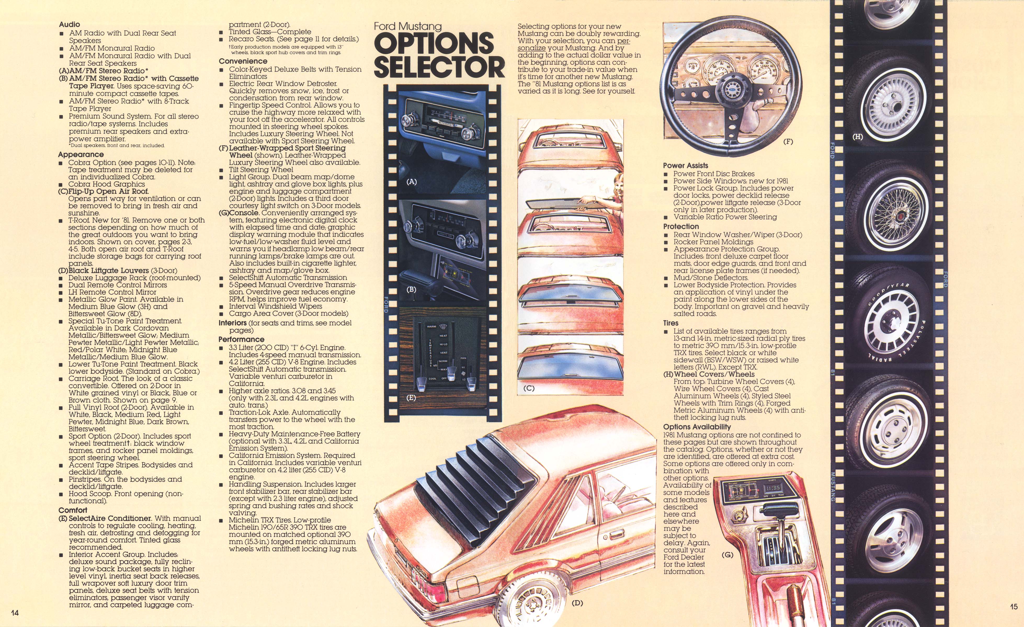 1981 Ford Mustang Brochure (Rev)