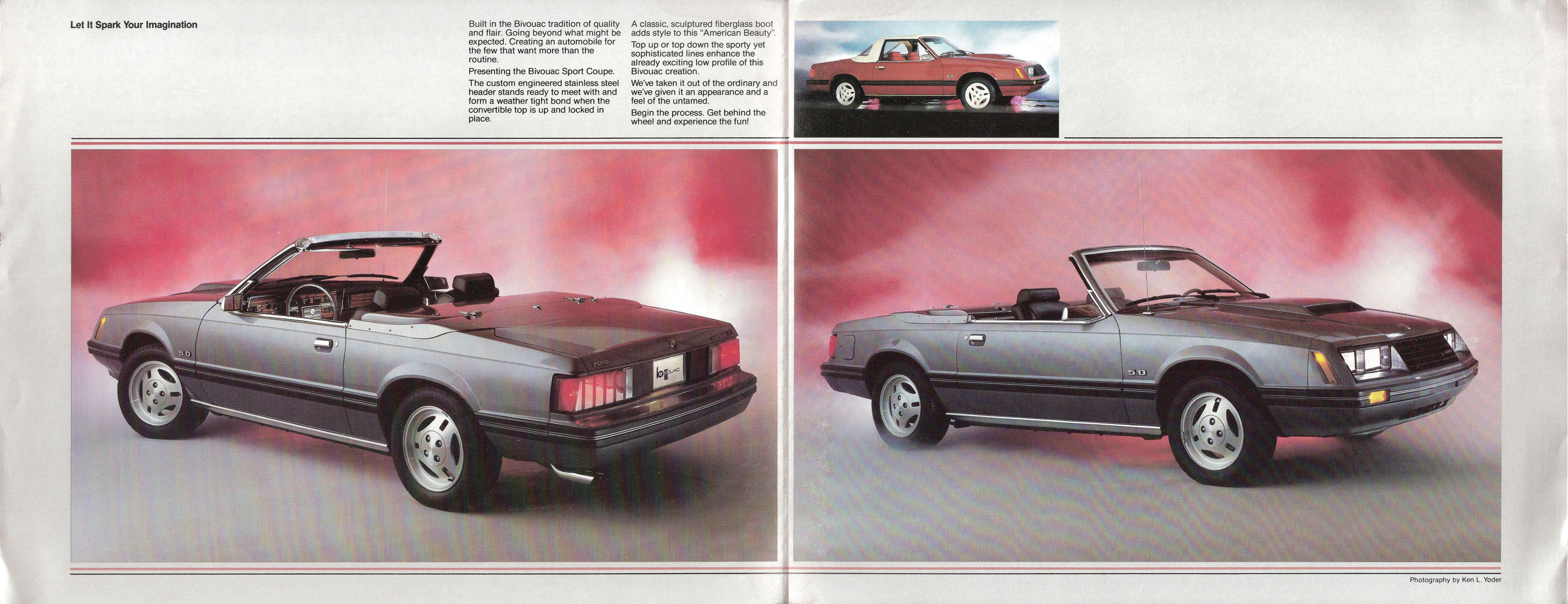 1982 Ford Mustang Aftermarket Convertible Brochure