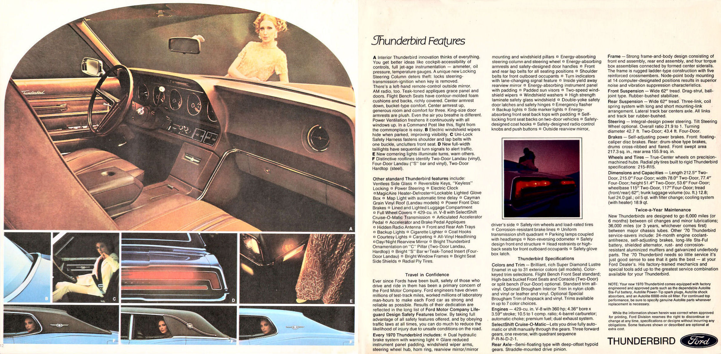 1970 Ford Thunderbird Mailer