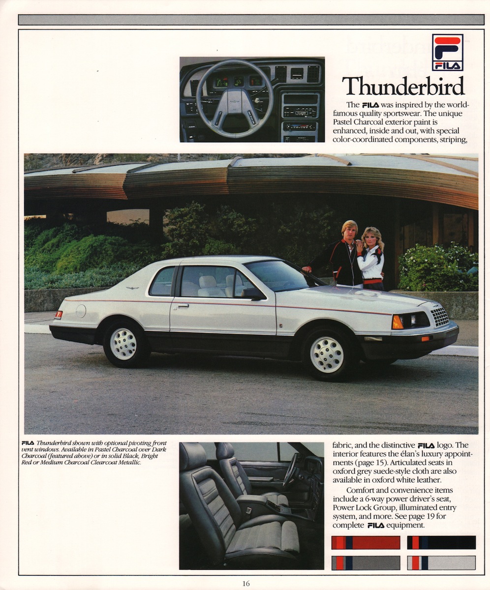 1985 Ford Thunderbird Brochure