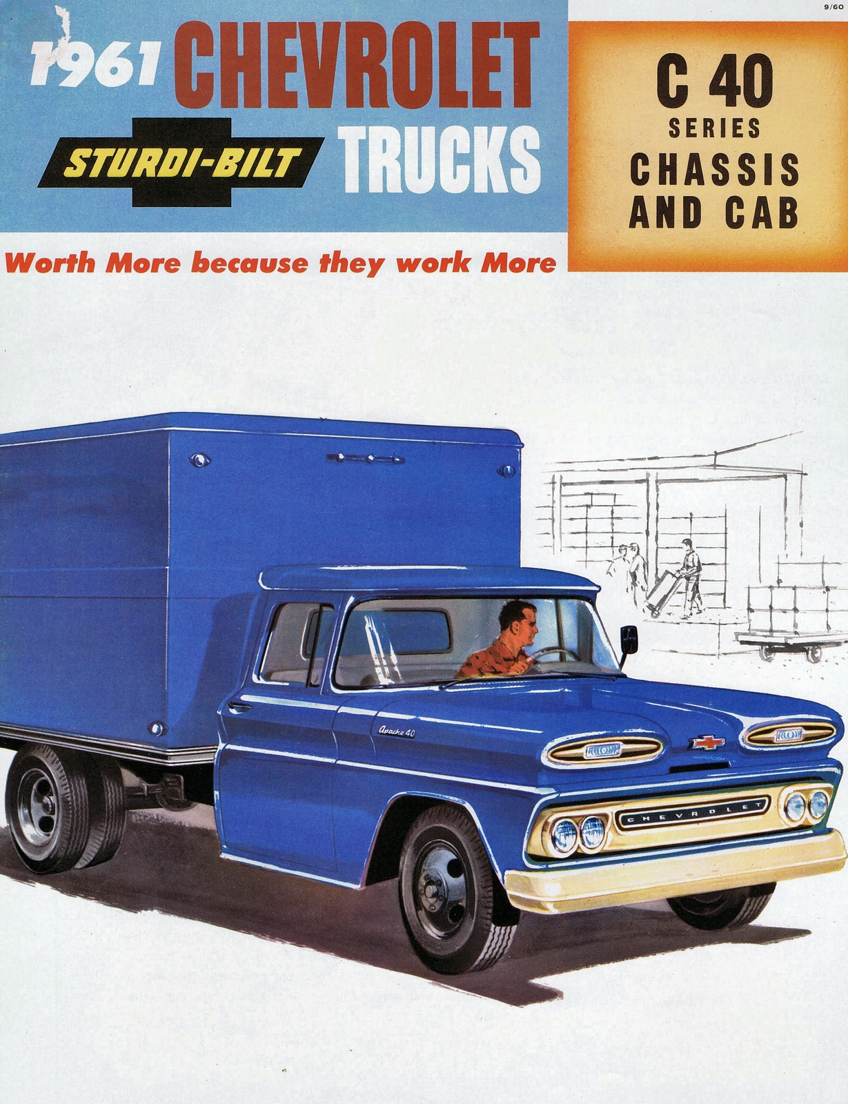 1961 Chevrolet C40 Series Truck Brochure