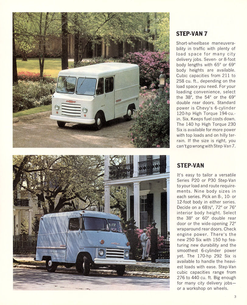 1966 Chevrolet Step Van Brochure