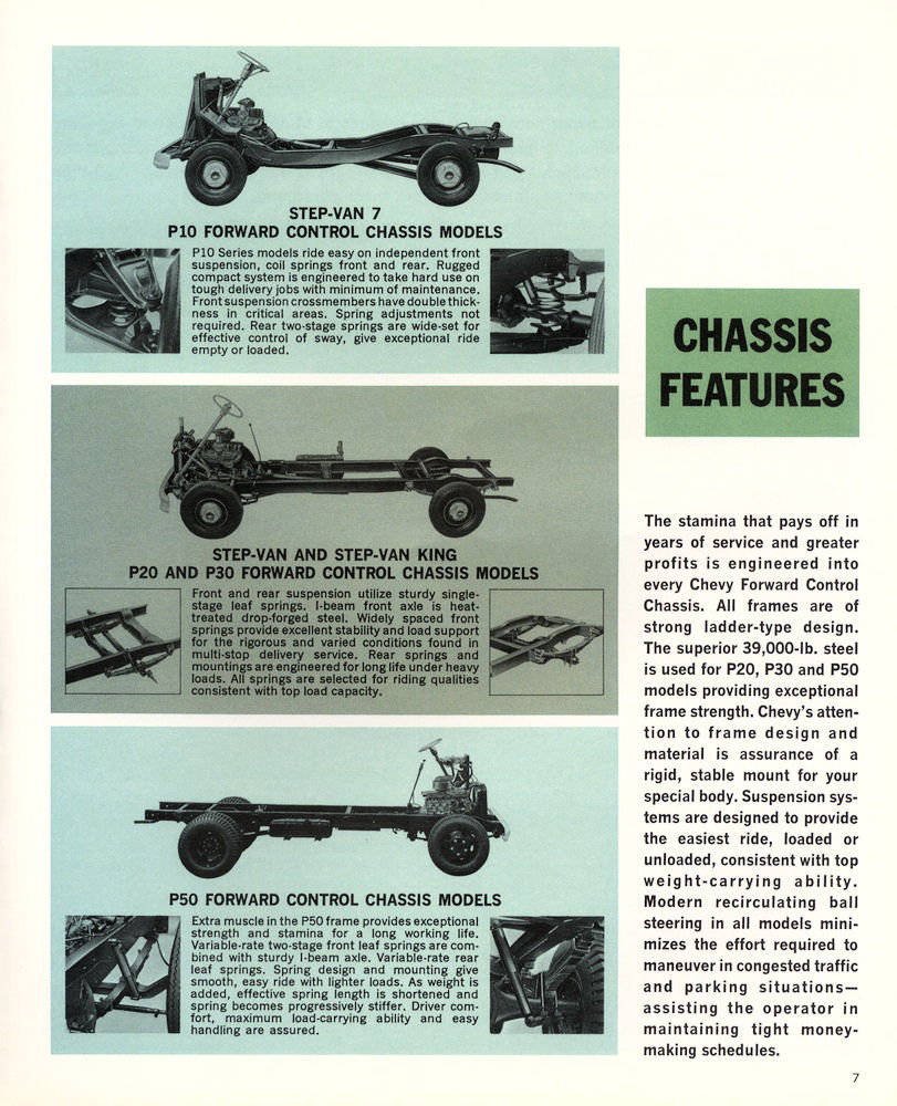 1966 Chevrolet Step Van Brochure