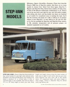 1966 Chevrolet Step Van Brochure