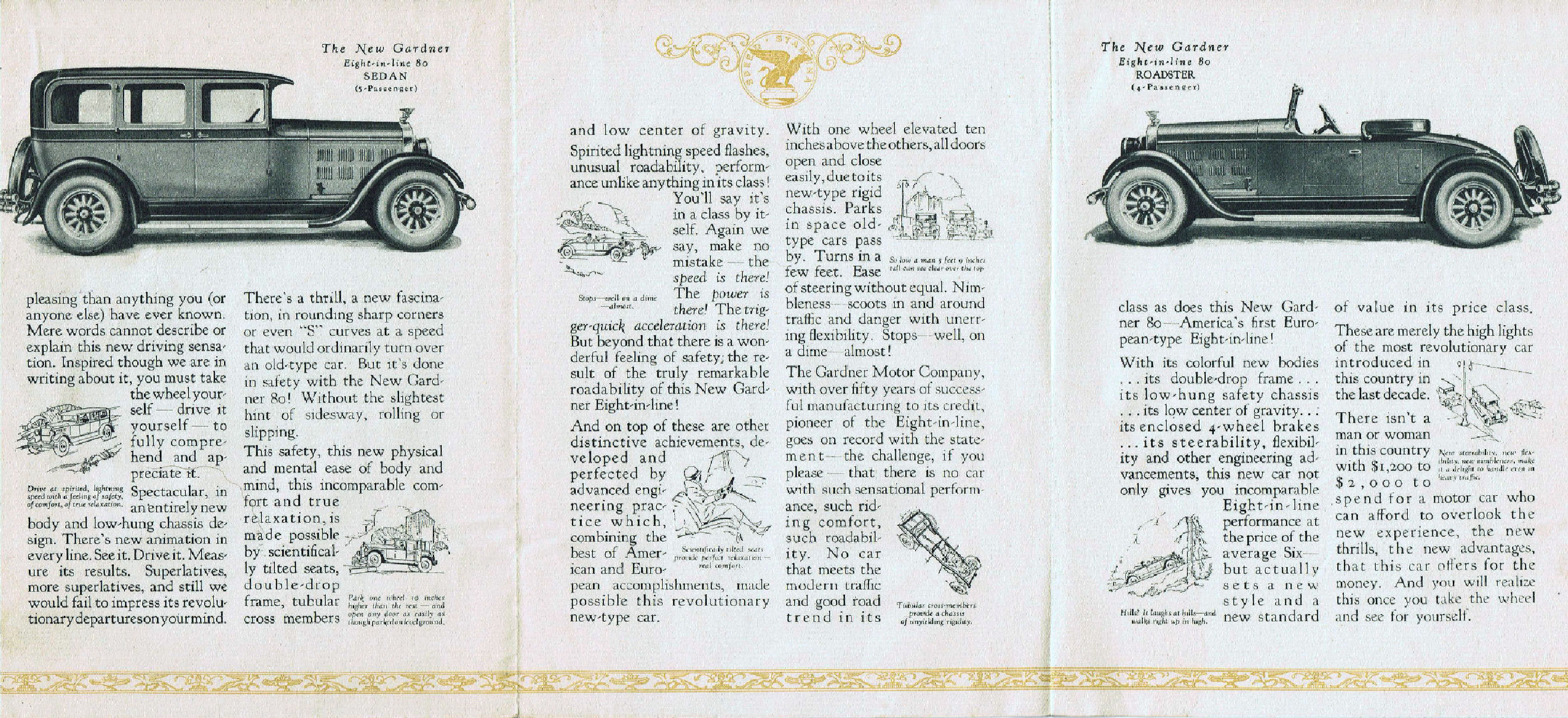 1926 Gardner 80 Brochure