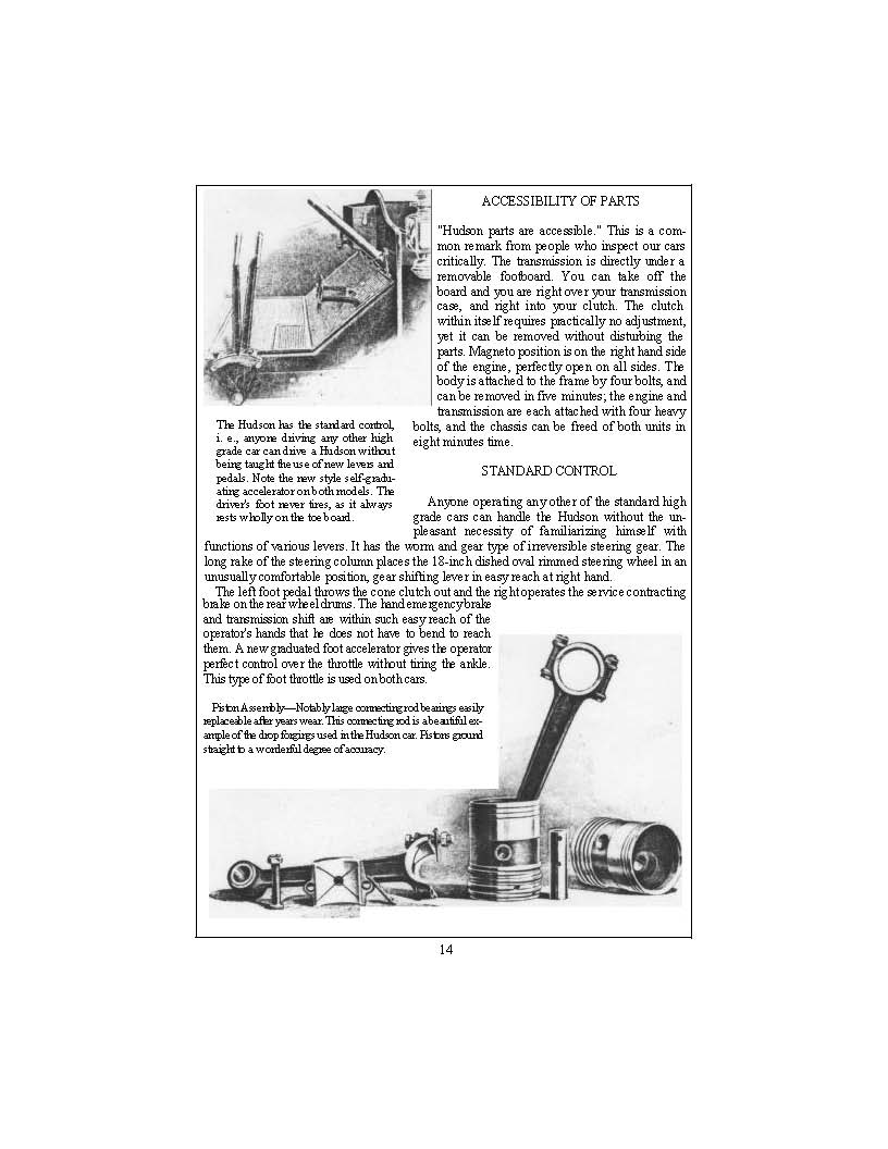 1910 Hudson Model 20 Roadster Brochure