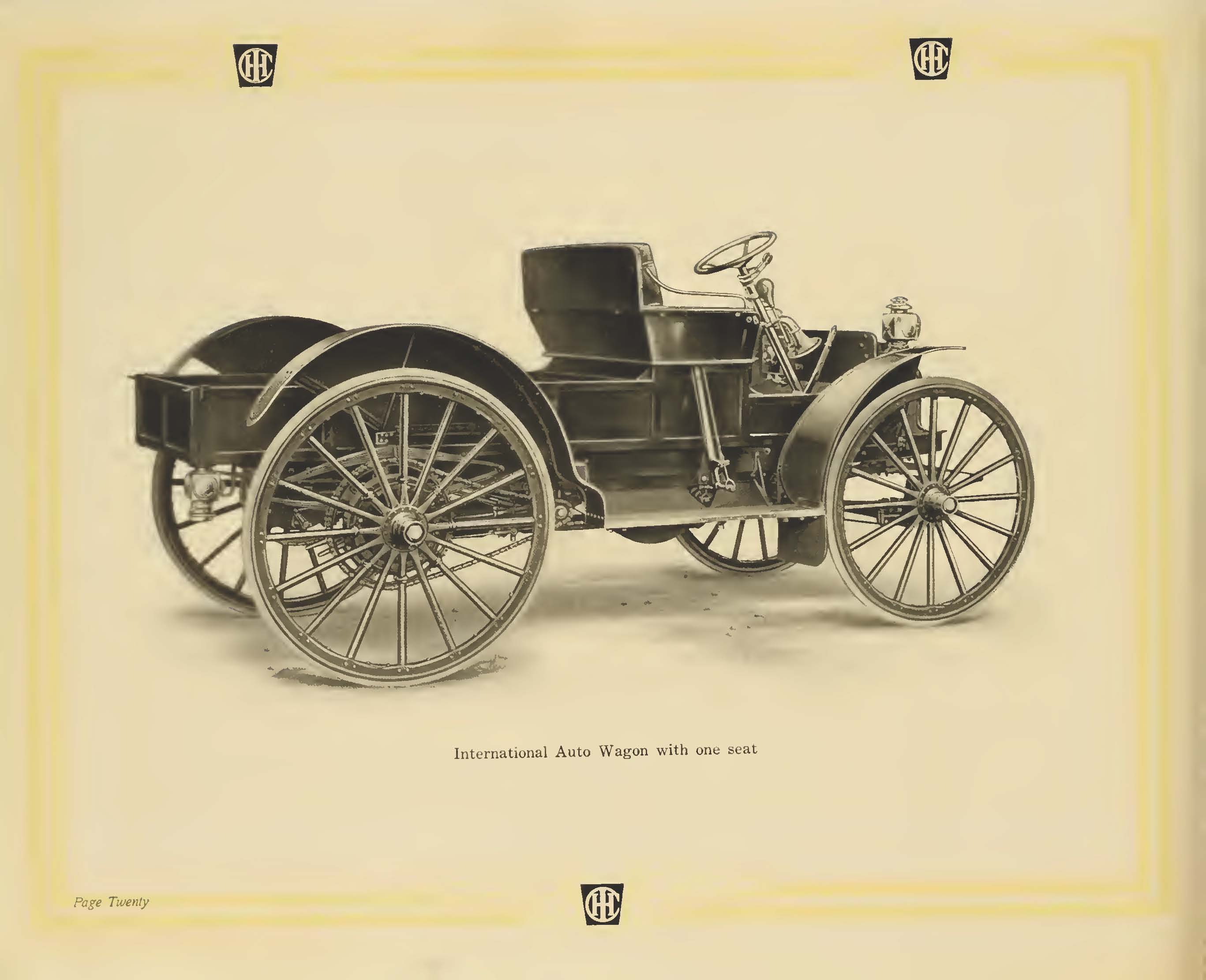 1907 International Motor Vehicles Catalog