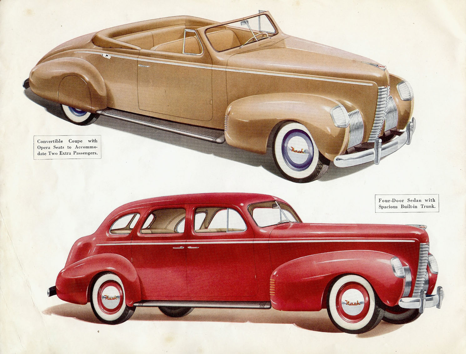 1939 Nash Prestige Brochure