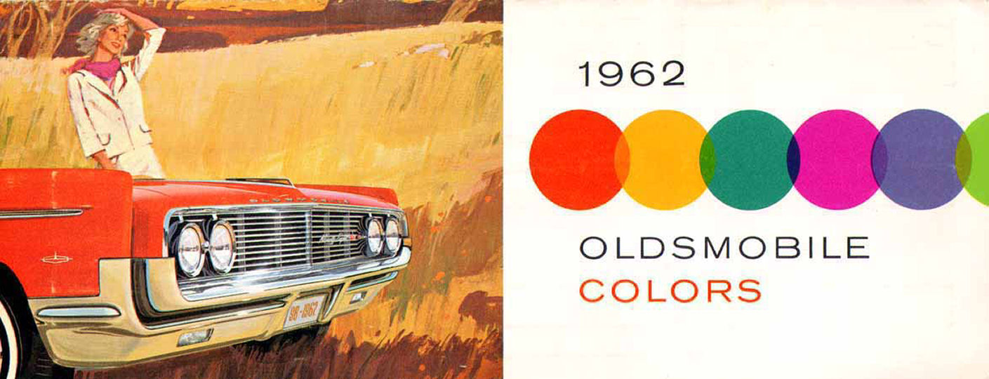 1962 Oldsmobile Exterior Colors Chart