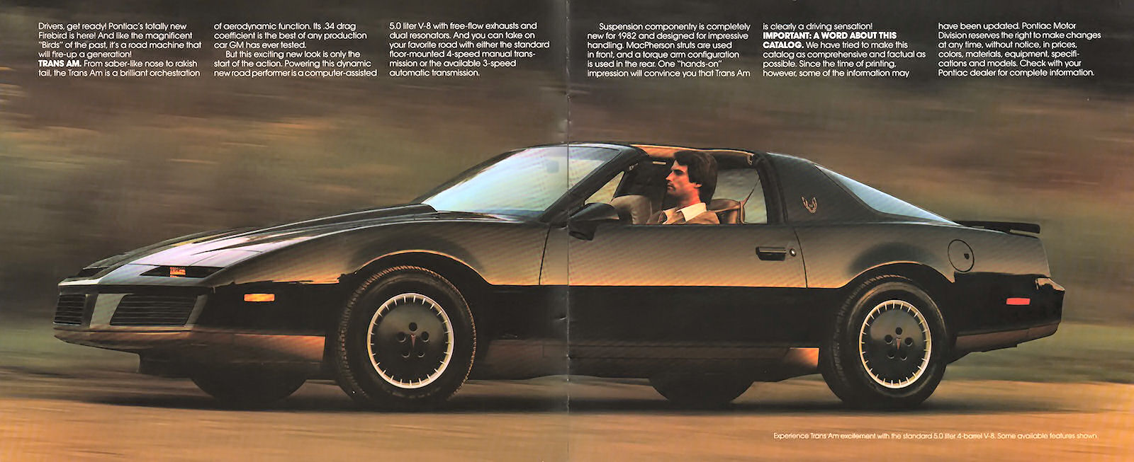 1982 Pontiac Firebird Brochure