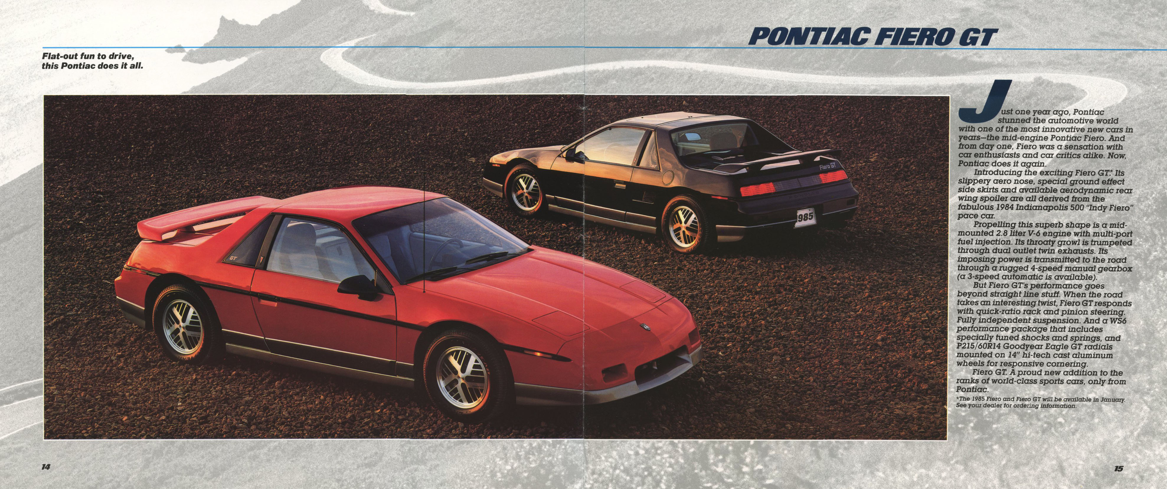 1985 Pontiac Full Line Prestige Brochure