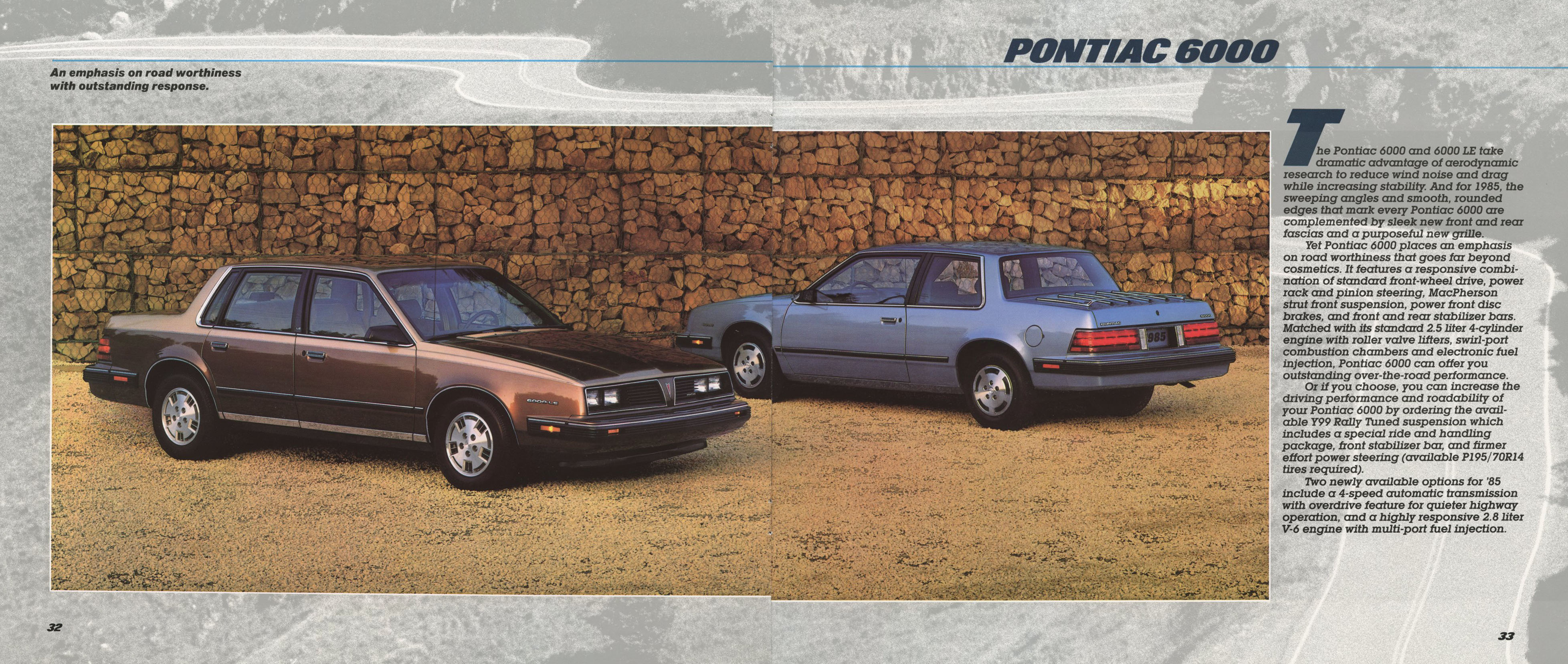 1985 Pontiac Full Line Prestige Brochure